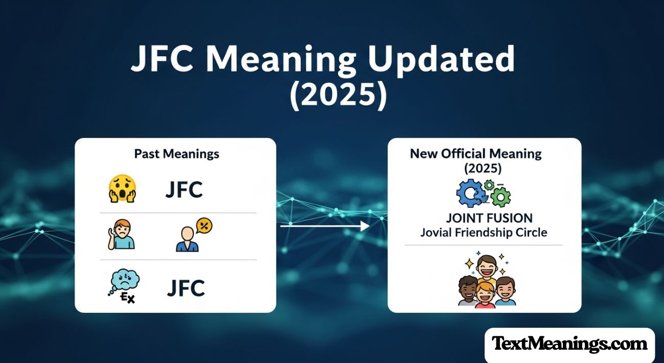 JFC Meaning Updated (2025) – Usage, Alternatives, and Context